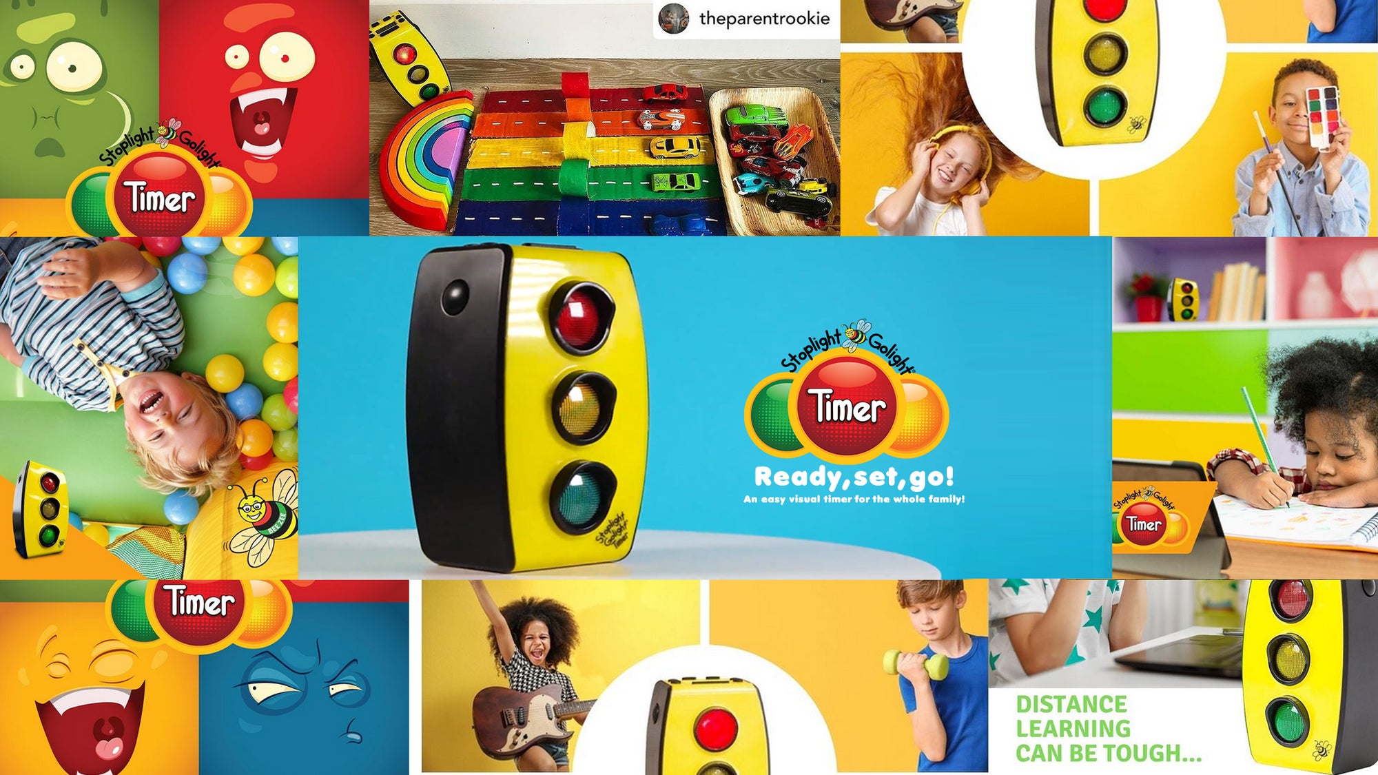 Stoplight Golight Kids Timer by BeeZee – Stoplight Golight Timer
